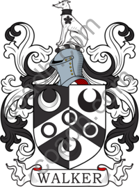 Walker Family Crest, Coat of Arms and Name History
