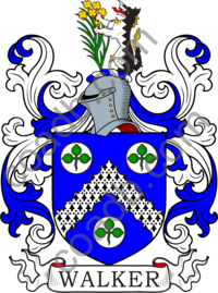 Walker Family Crest, Coat of Arms and Name History