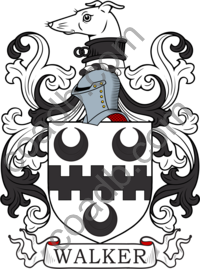 Walker Family Crest, Coat of Arms and Name History