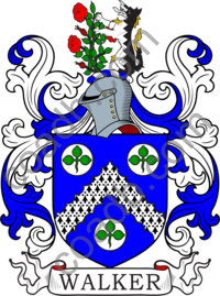 Walker Family Crest, Coat of Arms and Name History