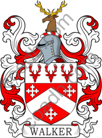 Walker Family Crest, Coat of Arms and Name History