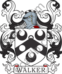 Walker Family Crest, Coat of Arms and Name History