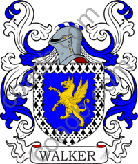 Walker Family Crest, Coat of Arms and Name History