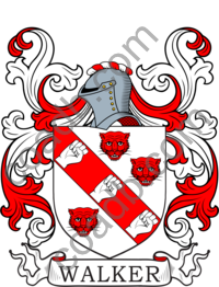 Walker Family Crest, Coat of Arms and Name History