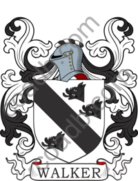 Walker Family Crest, Coat of Arms and Name History