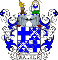 Walker Family Crest, Coat of Arms and Name History