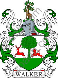 Walker Family Crest, Coat of Arms and Name History