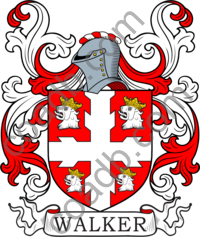Walker Family Crest, Coat of Arms and Name History