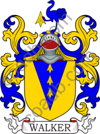 Walker Family Crest, Coat of Arms and Name History