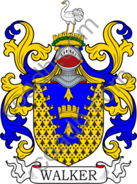 Walker Family Crest, Coat of Arms and Name History