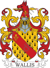 Wallis Family Crest, Coat of Arms and Name History