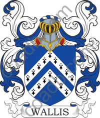 Wallis Family Crest, Coat of Arms and Name History