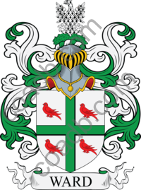 Ward Family Crest, Coat of Arms and Name History