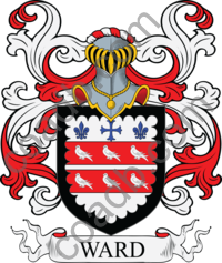 Ward Family Crest, Coat of Arms and Name History