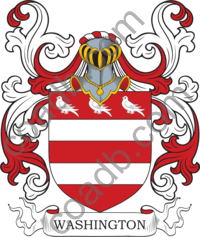 Washington Family Crest, Coat of Arms and Name History
