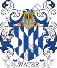 Waters Family Crest, Coat of Arms and Name History