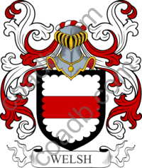 Welch Family Crest, Coat of Arms and Name History