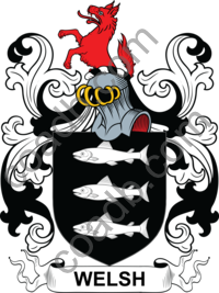 Welch Family Crest, Coat of Arms and Name History
