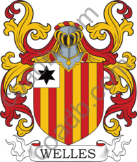 Wells Family Crest, Coat of Arms and Name History
