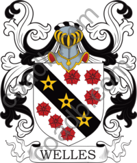 Wells Family Crest, Coat of Arms and Name History