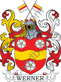 Werner Family Crest, Coat of Arms and Name History