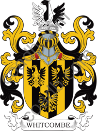 Whitcomb Family Crest, Coat of Arms and Name History