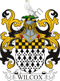 Wilcox Family Crest, Coat of Arms and Name History