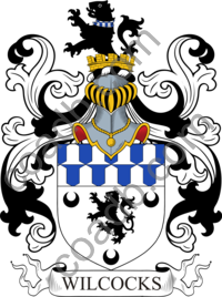 Wilcox Family Crest, Coat of Arms and Name History