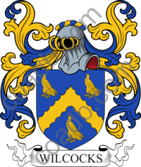Wilcox Family Crest, Coat of Arms and Name History