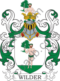 Wilder Family Crest, Coat of Arms and Name History
