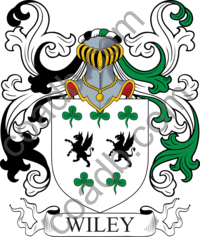 Wiley Family Crest, Coat of Arms and Name History
