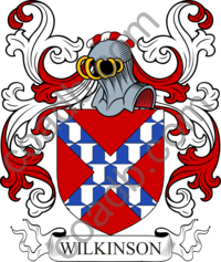 Wilkinson Family Crest, Coat of Arms and Name History