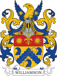 Williamson Family Crest, Coat of Arms and Name History