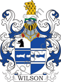 Wilson Family Crest, Coat of Arms and Name History