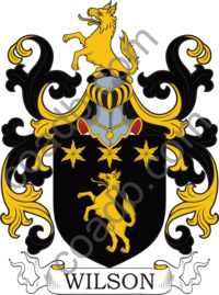 Wilson Family Crest, Coat of Arms and Name History