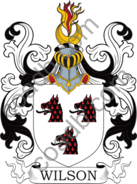 Wilson Family Crest, Coat of Arms and Name History