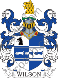 Wilson Family Crest, Coat of Arms and Name History
