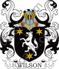 Wilson Family Crest, Coat of Arms and Name History
