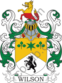 Wilson Family Crest, Coat of Arms and Name History