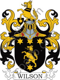 Wilson Family Crest, Coat of Arms and Name History