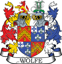 Wolfe Family Crest, Coat of Arms and Name History