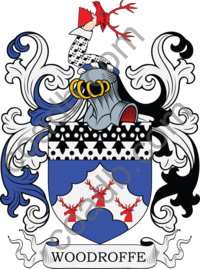 Woodruff Family Crest, Coat of Arms and Name History