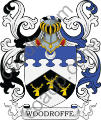 Woodruff Family Crest, Coat of Arms and Name History
