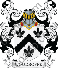 Woodruff Family Crest, Coat of Arms and Name History