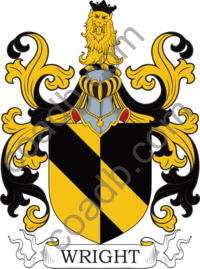 Wright Family Crest, Coat of Arms and Name History