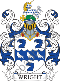 Wright Family Crest, Coat of Arms and Name History