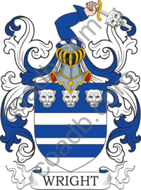 Wright Family Crest, Coat of Arms and Name History