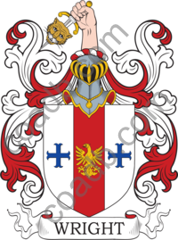 Wright Family Crest, Coat of Arms and Name History