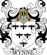 Wynne Family Crest, Coat of Arms and Name History