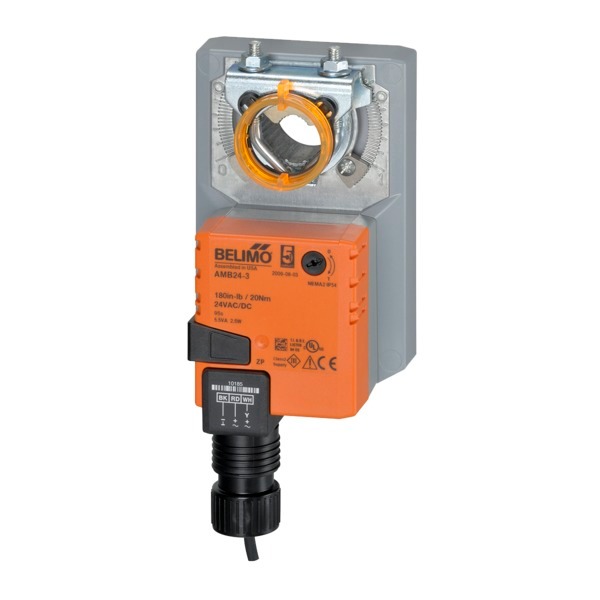 AMB24-SR BLM Damp.Rotary, 180in-lb, SR (2-10V), 24V